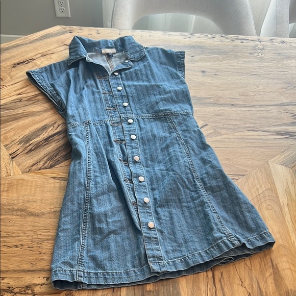 Universal Thread | Dresses | Universal Thread Light Blue Denim Dress ...